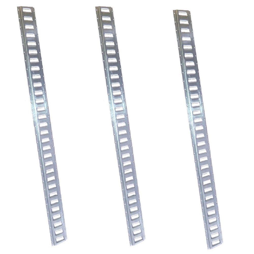 RAParts (3 Piece) Horizontal 8 ft E-Track Trailer Tie-Down Rails ...