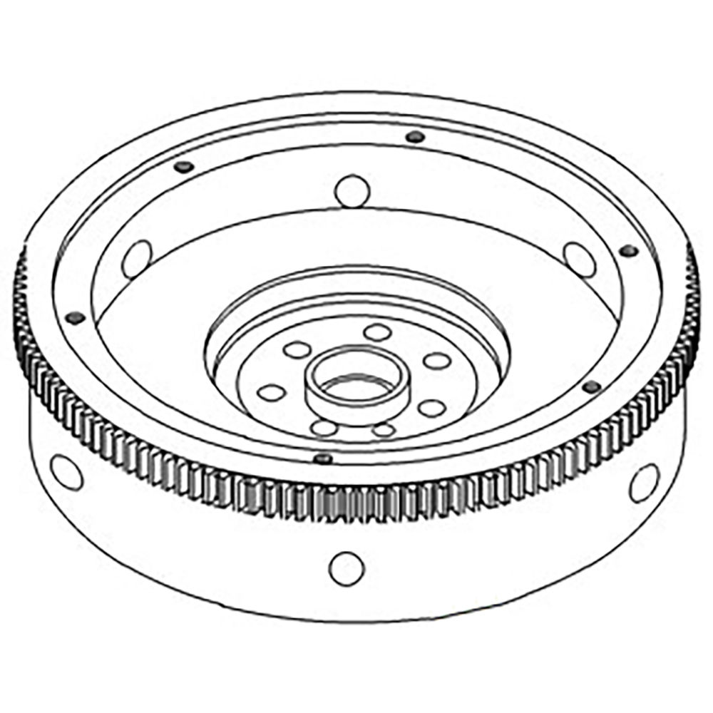 RAParts 3055980R11 New Flywheel Fits Case-IH Tractor Models 706 756 786 ...