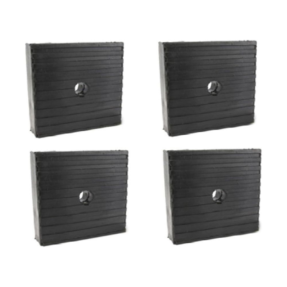 RAParts (4) Pack Medium Anti Vibration Isolation Pads Air Compressor ...