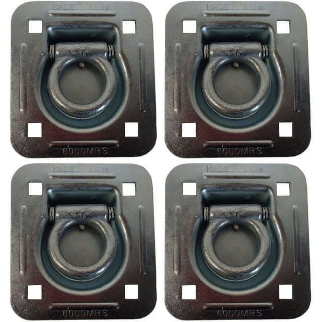 RAParts 4 Recessed Anchor Point Tie Down Cargo Truck Container Quad Van ...