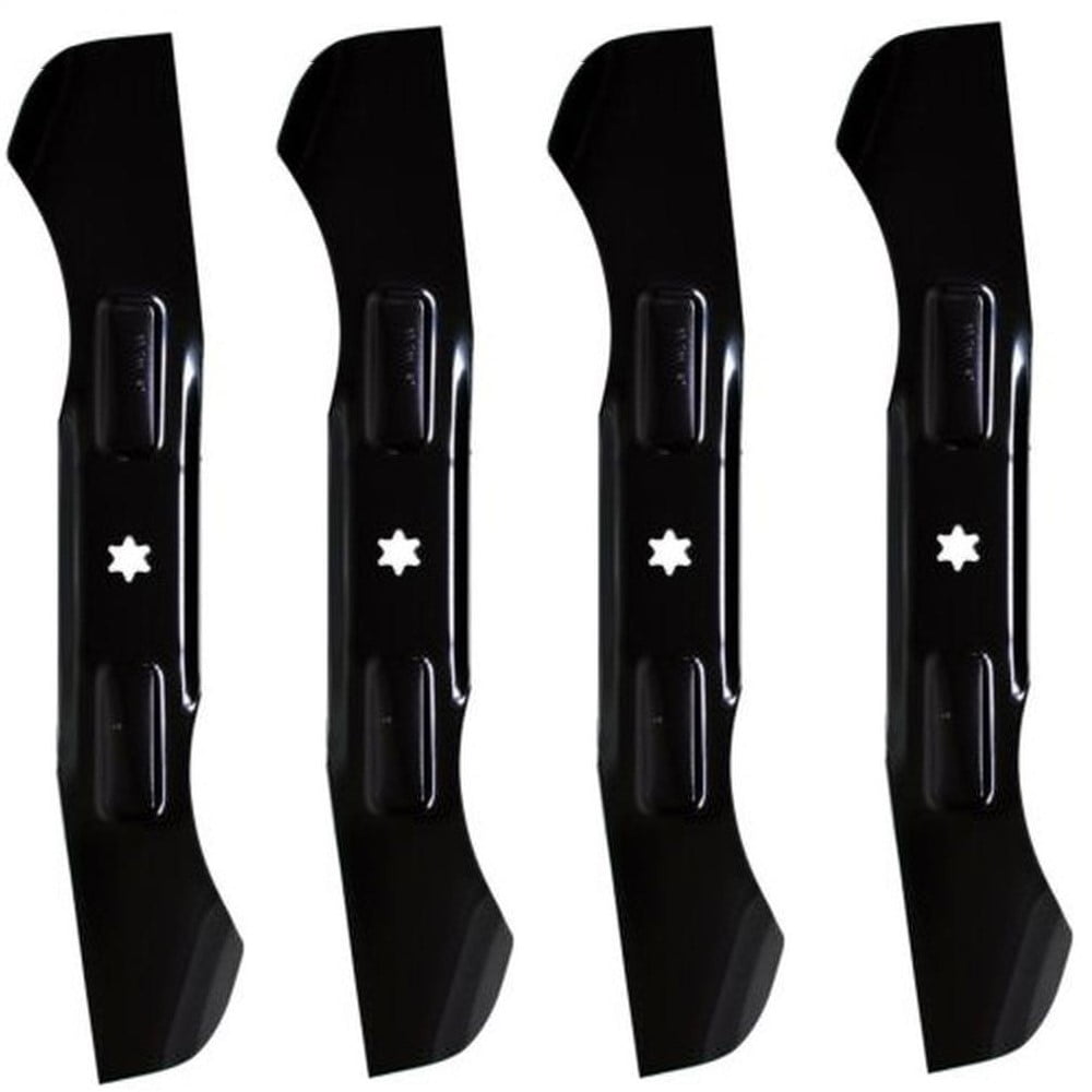 RAParts 4-Pack High Lift Mower Blades for 46" Deck, Fits Cub Cadet XT1 ...