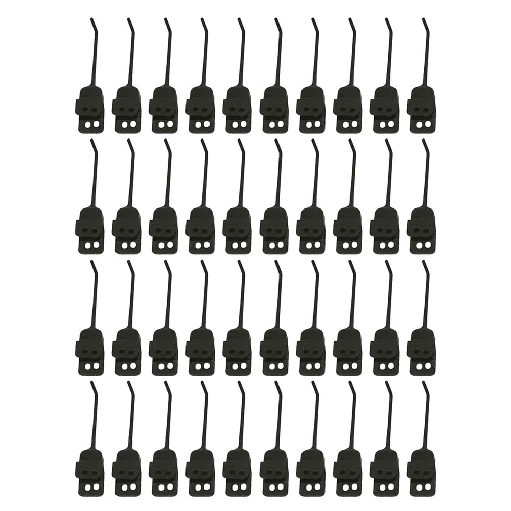 RAParts 40 Pk Left Hand Rubber Mounted Rake Teeth Fits Ford New Holland ...
