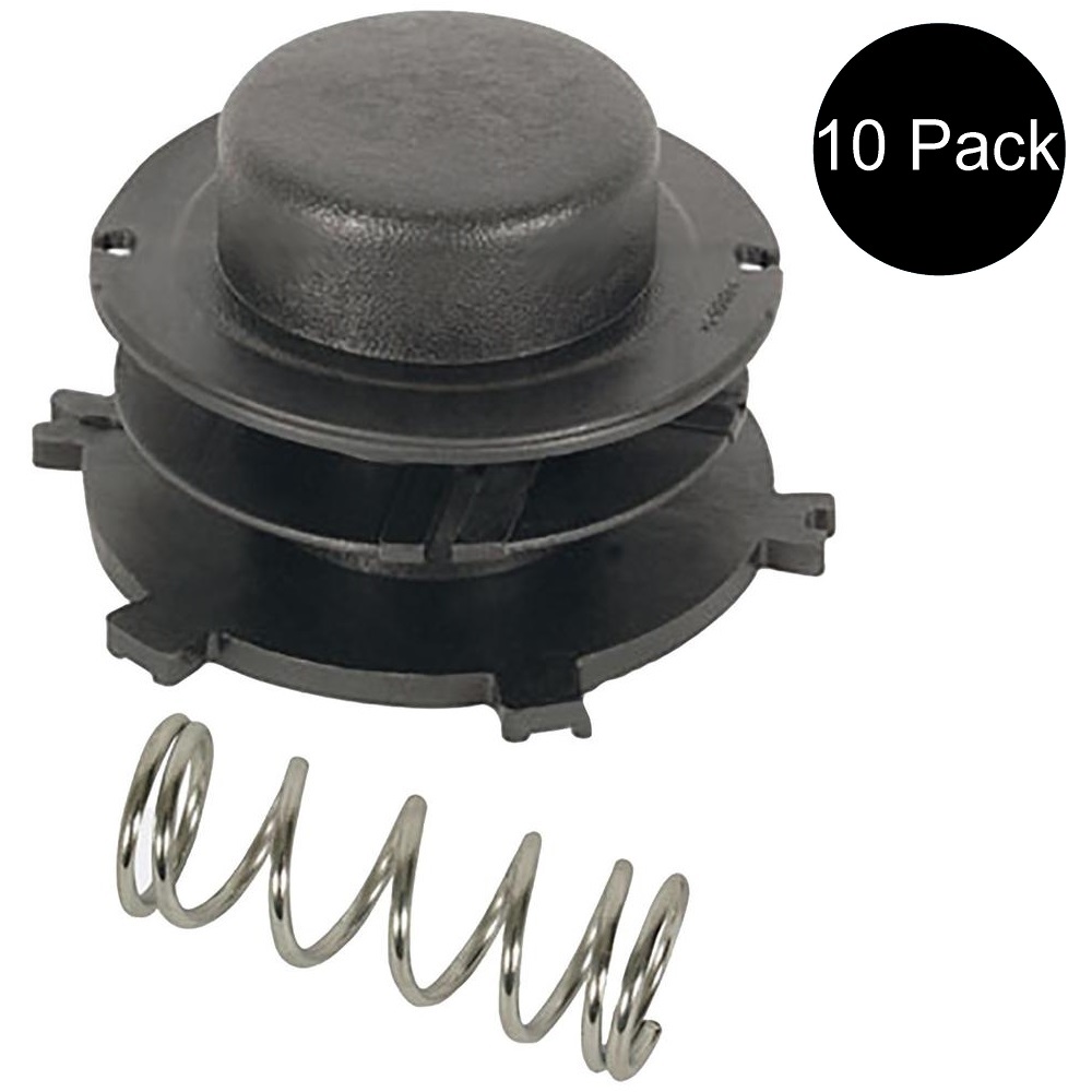 RAParts 4002-713-3017 Ten (10) Replacement Trimmer Head Spool & Spring ...
