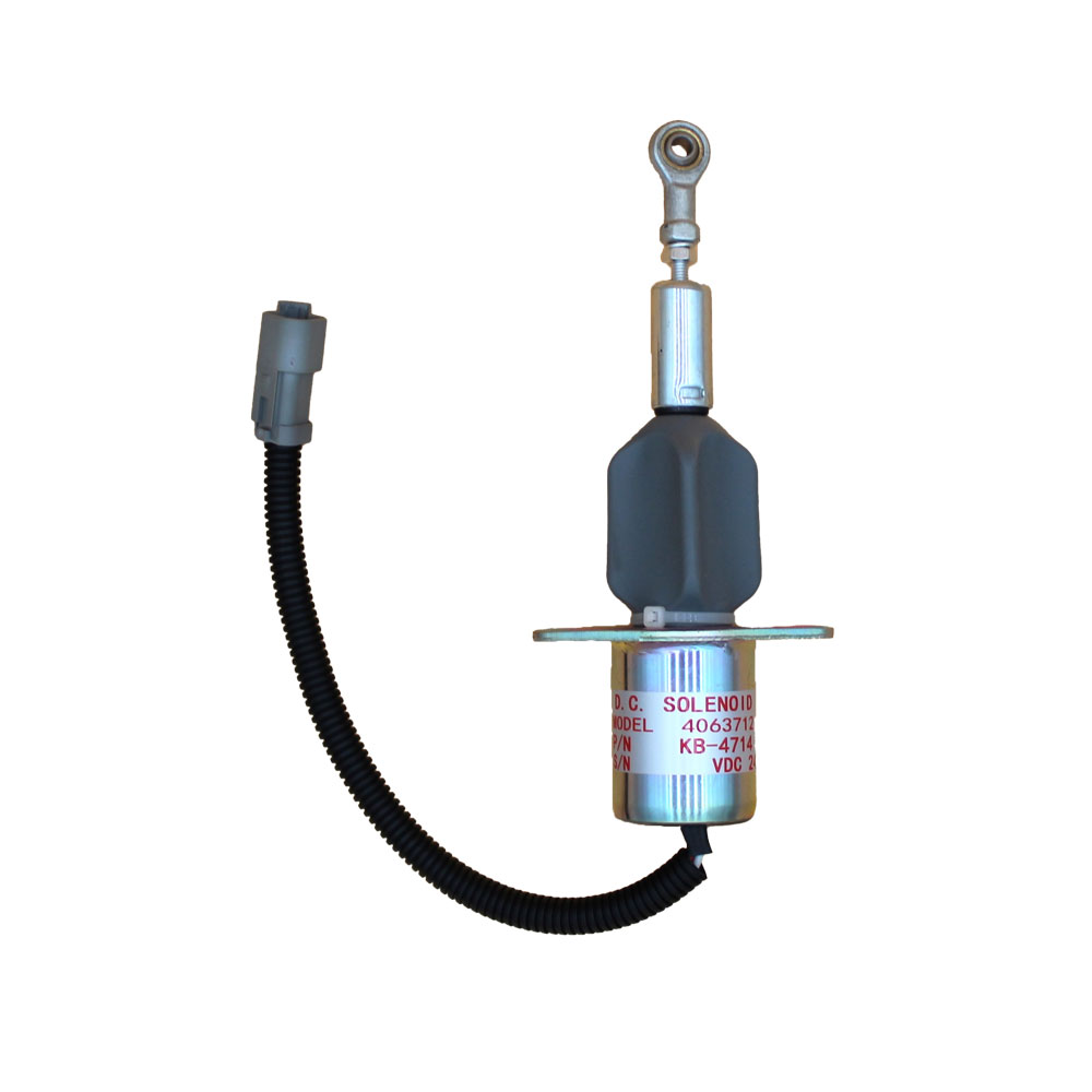 RAParts 4063712 Stop Solenoid Fits Komatsu Excavator PC350-7 PC360-7 ...