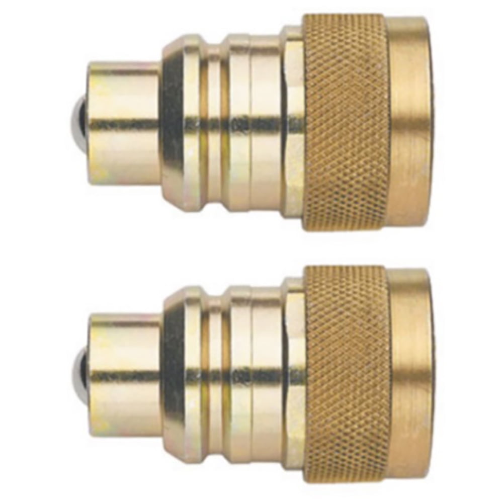RAParts 4070-4 Pair of Two (2) Hydraulic Coupler Adapters Fits Massey ...