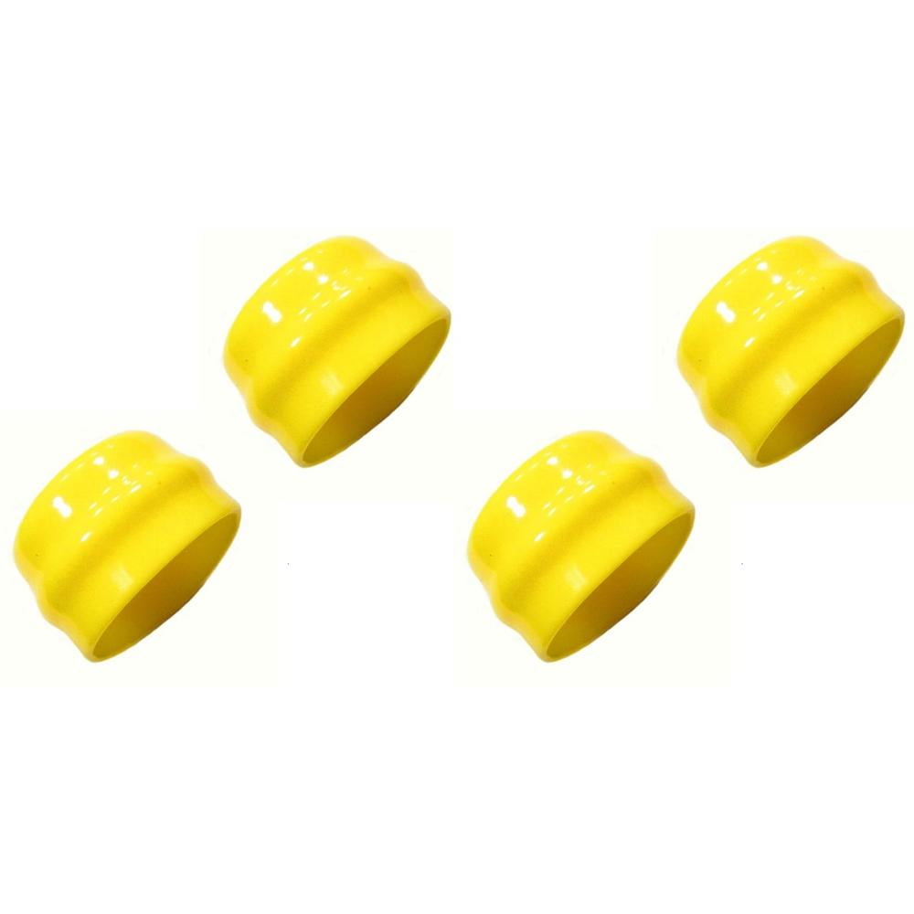 RAParts (4 Pack) Wheel Hub Cap Fits John Deere Fits Scotts Fits Sabre ...