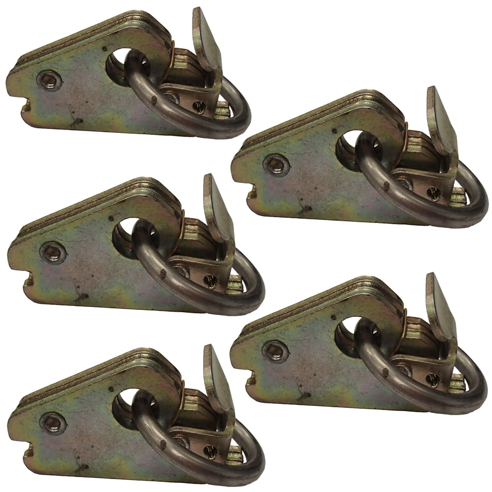 RAParts (5) E Track Rope Rings Heavy Duty Cargo Van Hook Flatbeds ...