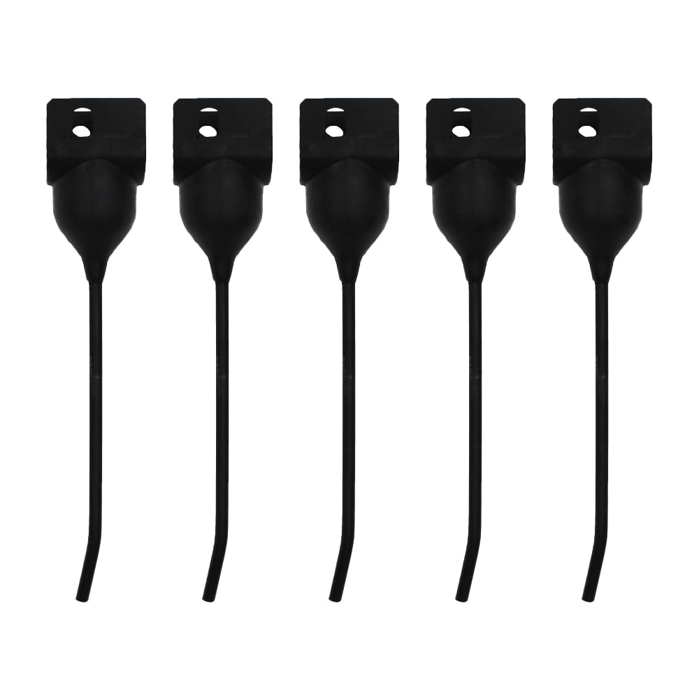 RAParts Set of 5 Rubber Mounted Hay Rake Teeth 850612 Fits New Holland ...