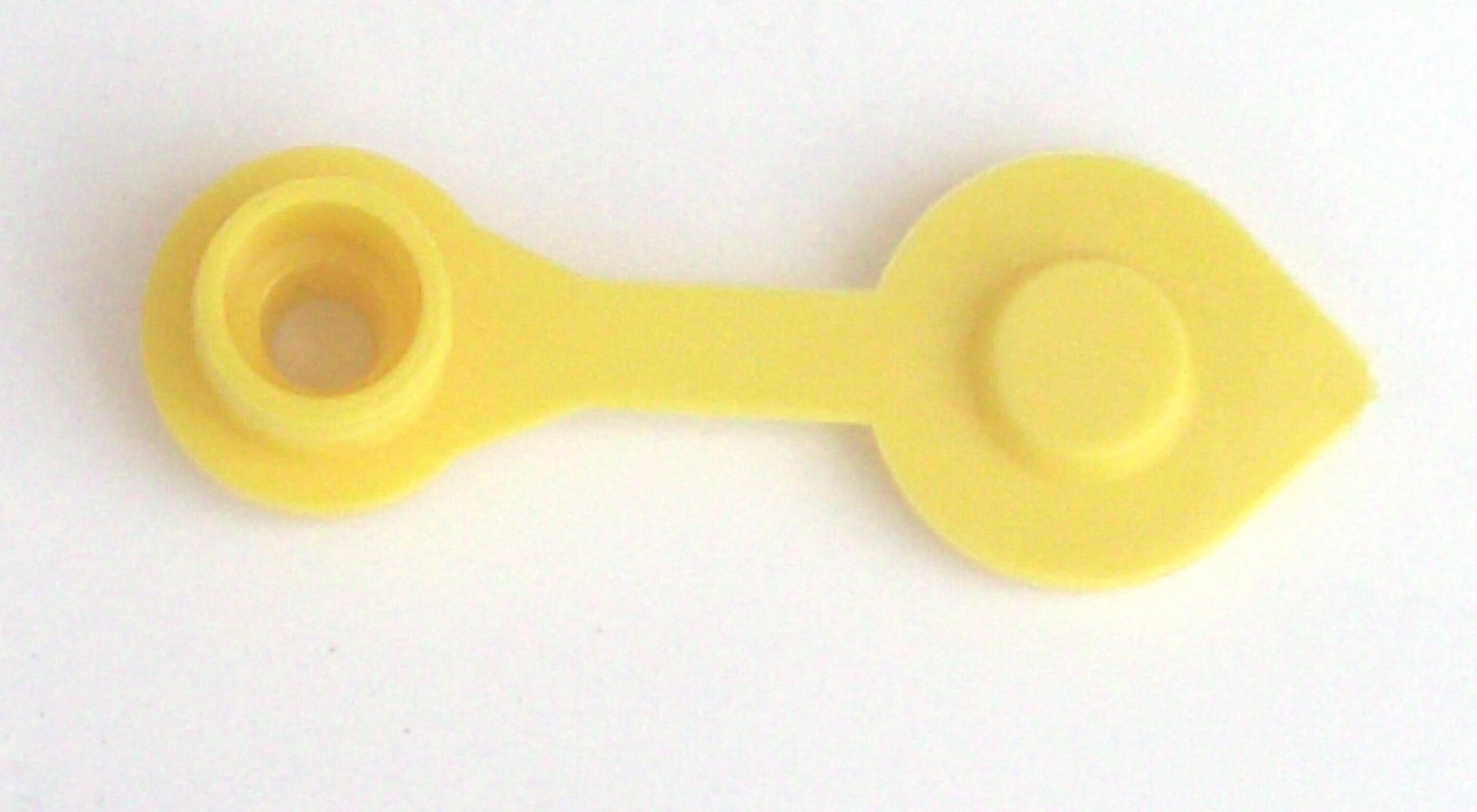 JSP Manufacturing Yellow Fuel Gas Can Vent Caps, 50-Pack, Fits Plastic ...