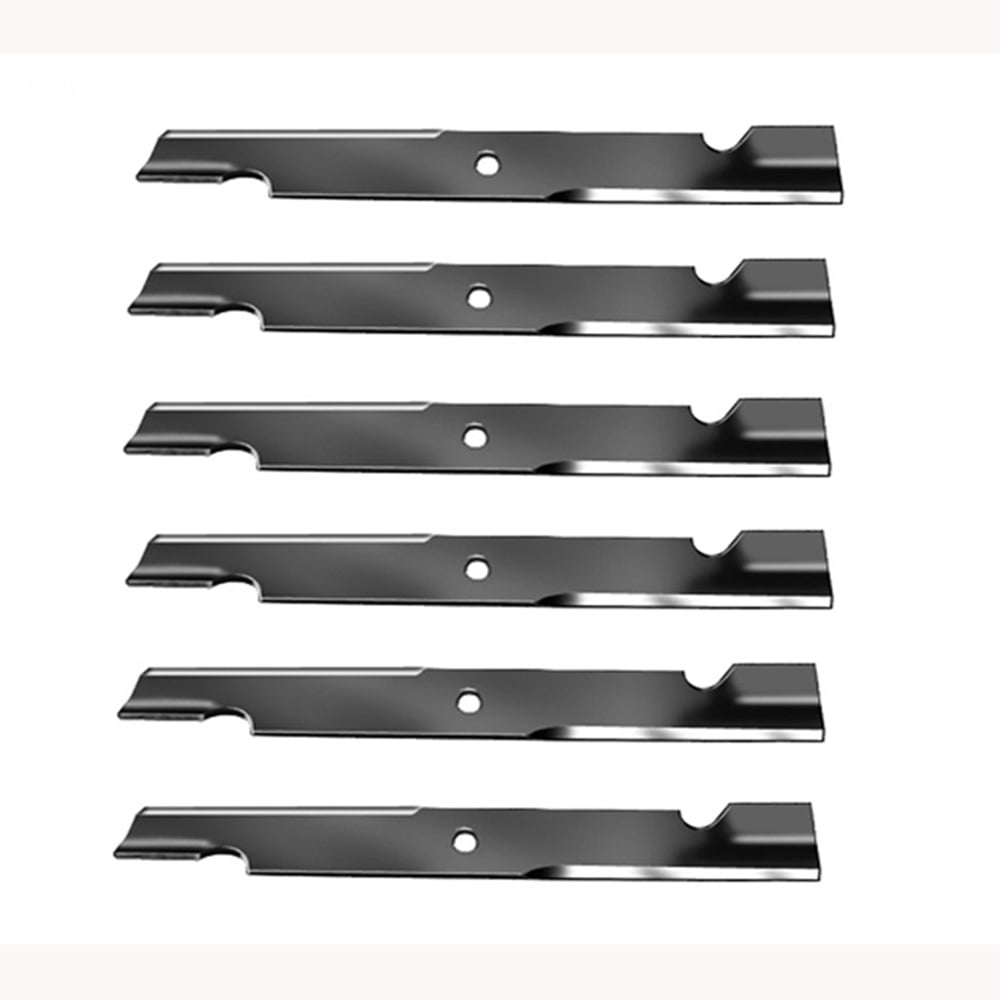 RAParts (6) 103-6384 High Lift - Notched Mower Blades Fits Exmark Lazer ...