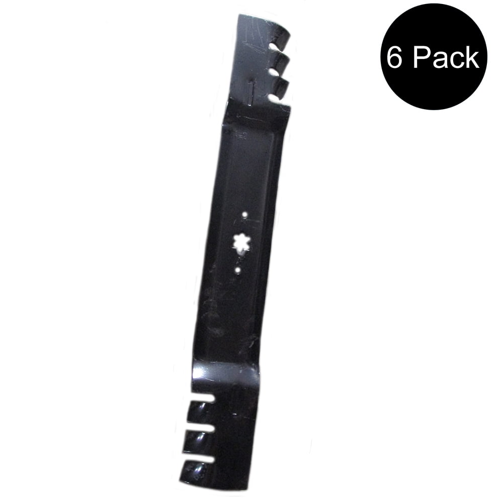 RAParts (6) 742-0616 Toothed Mulching Blades Fits Cub Cadet, Fits MTD ...