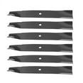 RAParts 6 Blades Fits Toro 110-6837-03 50" TimeCutter Z 5000 5020 5040 ...