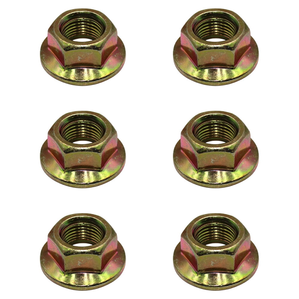 RAParts (6 Pack)- Blade Nuts 712-0417A 712-0417 912-0417 Fits MTD E20 ...