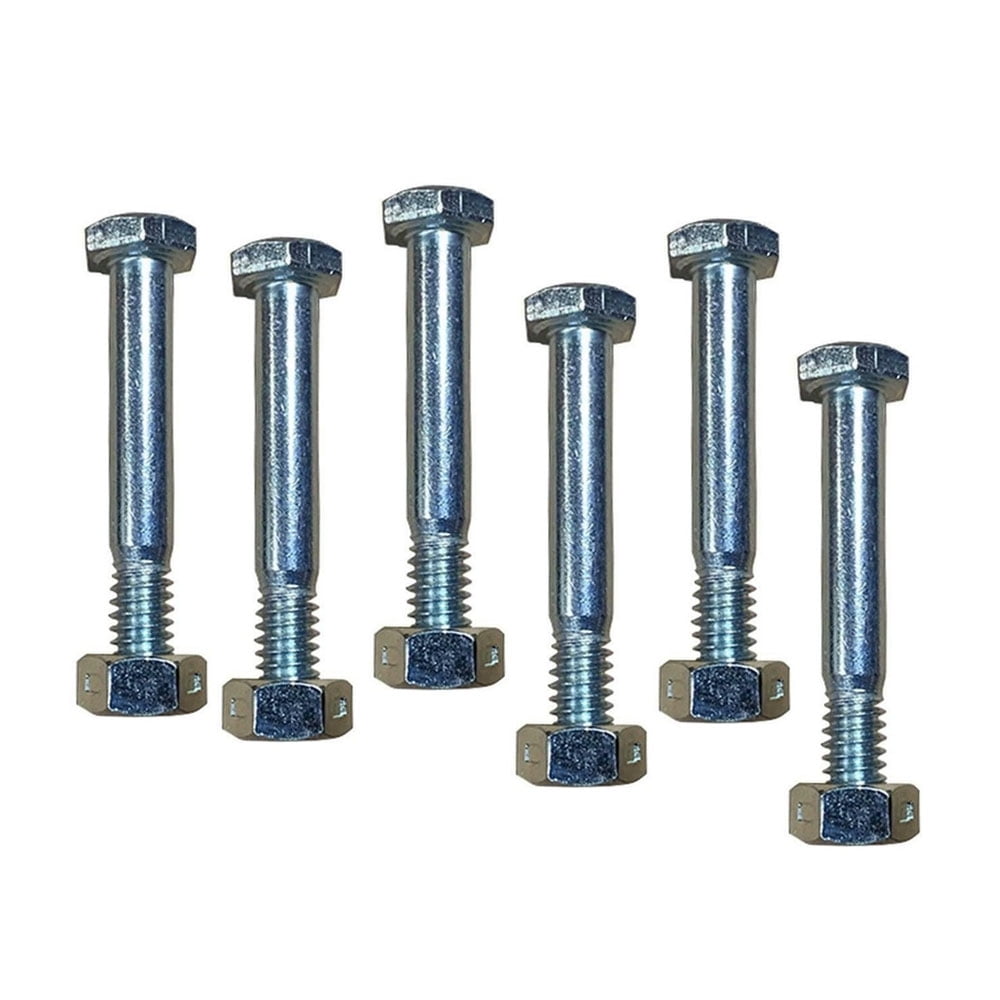 Raparts 6 Pack Shear Pins And Nuts Fits Ariens 532005 53200500 Snow
