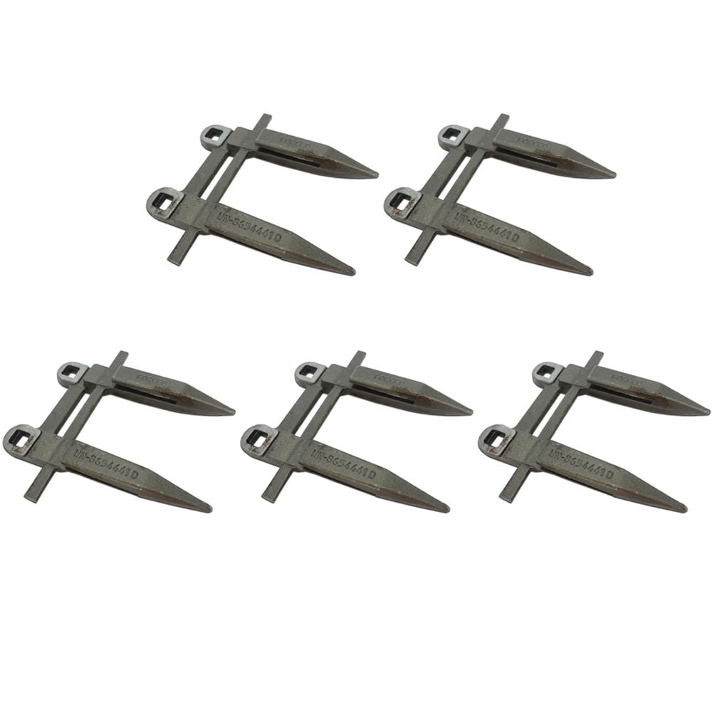 RAParts 676235 5-pack Cutter Bar Double Guards Fits CAT Claas 410 460 ...