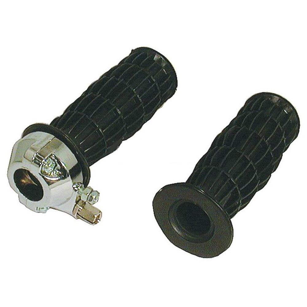 RAParts 7/8" Deluxe Twist Grips Fit Mini Bike Minibike Chopper - Walmart.com