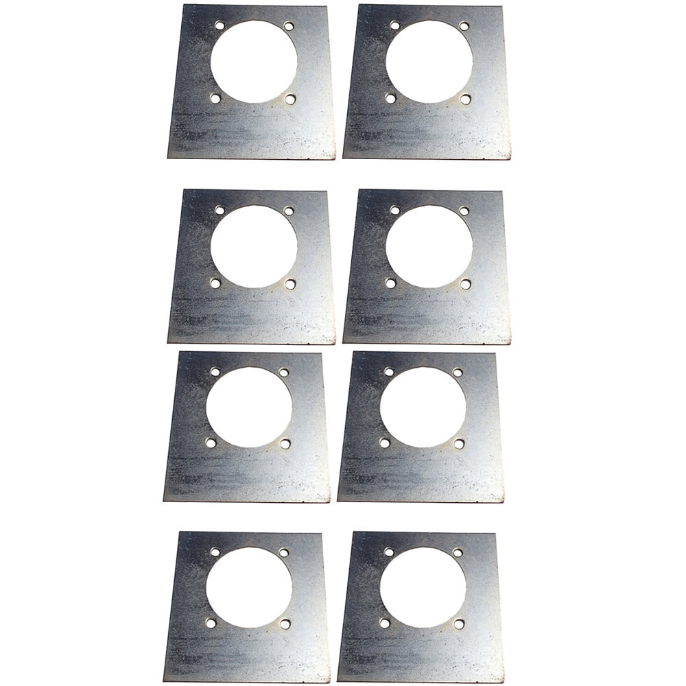 RAParts 8-Pack Heavy-Duty Recessed Mounting Backplate 5-5/8" x 5-1/4 ...