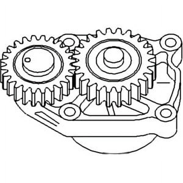 RAParts 84374426 Engine Oil Pump Fits 621 888 1088 1620 1640 1644 1800 1822 1896 2022 - Walmart.com
