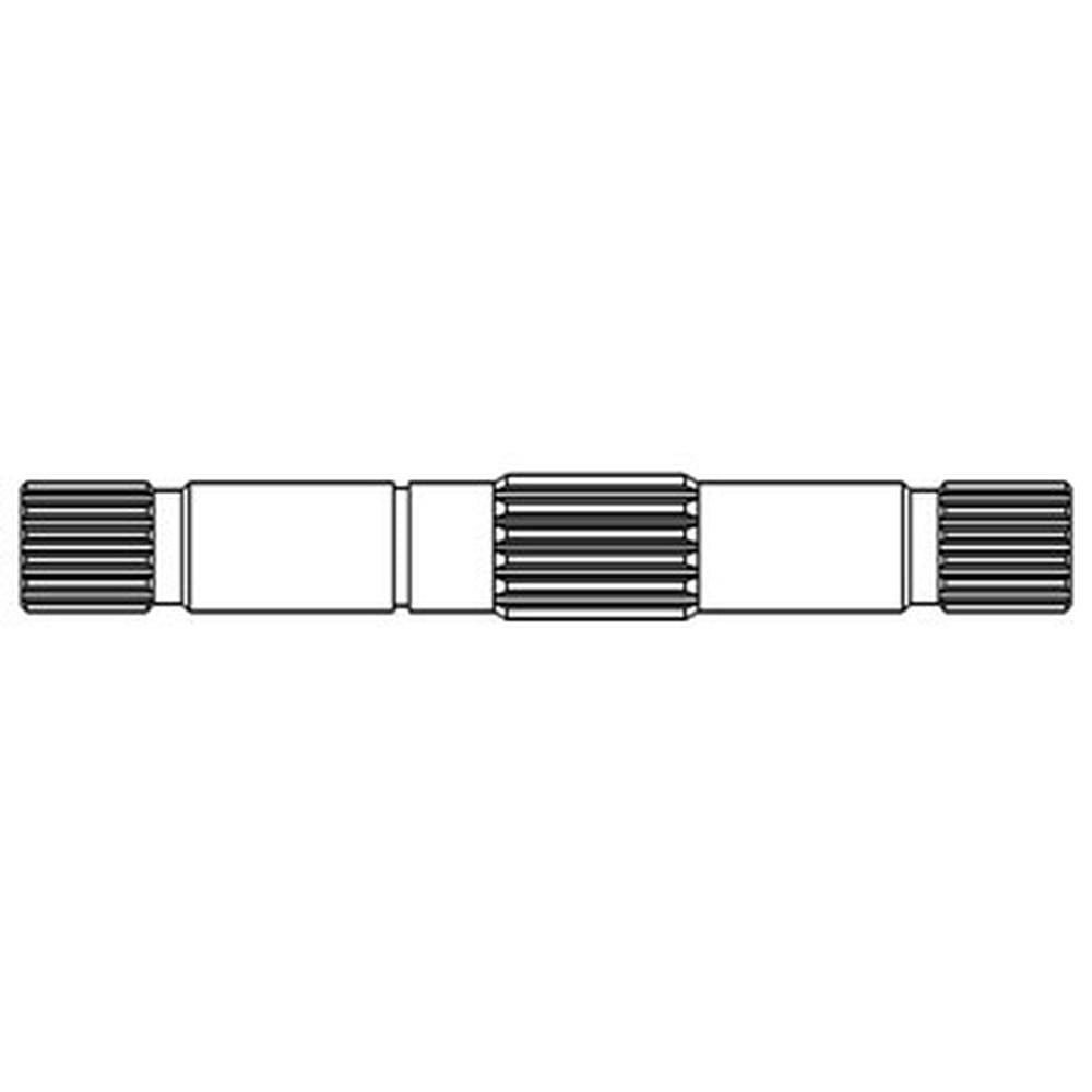 RAParts 899149M3 New Hydraulic Cross Shaft Fits Massey Ferguson 2135 ...