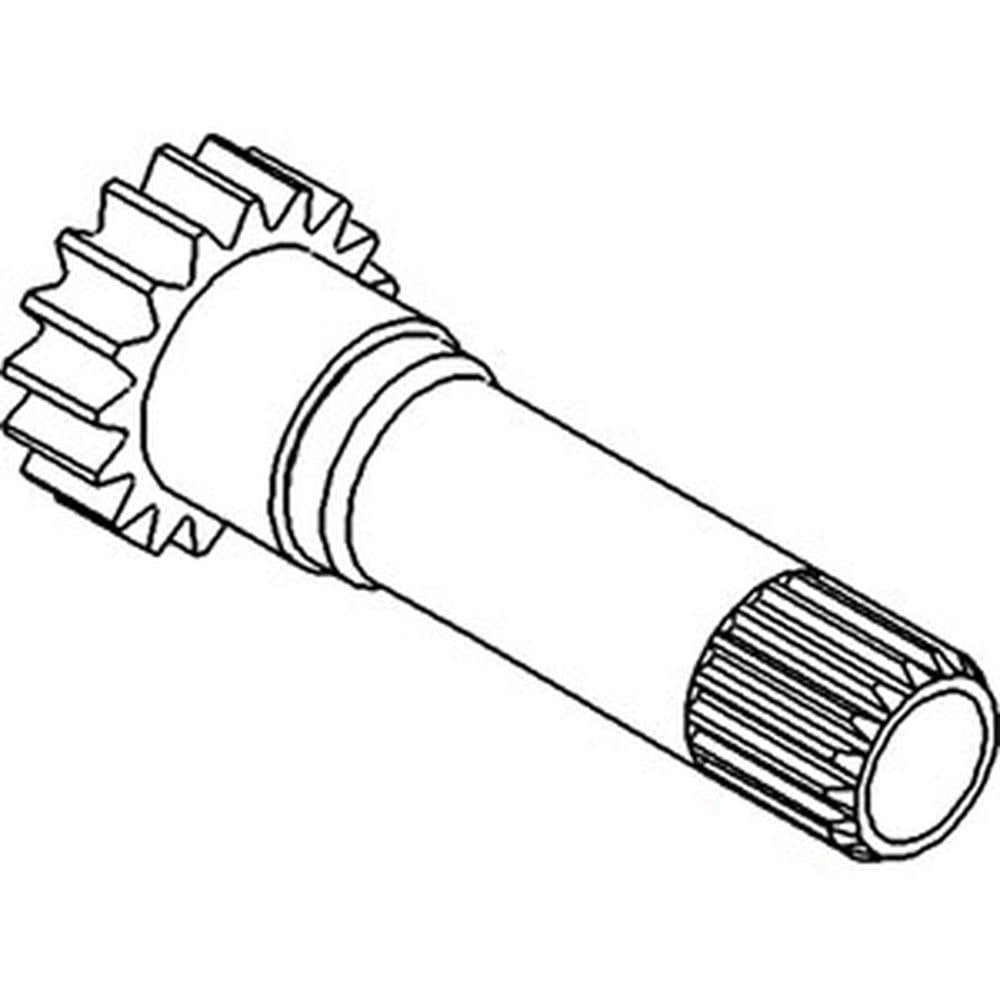 RAParts 908490M91 PTO Input Shaft Fits Massey Ferguson Tractor 1085 23 ...