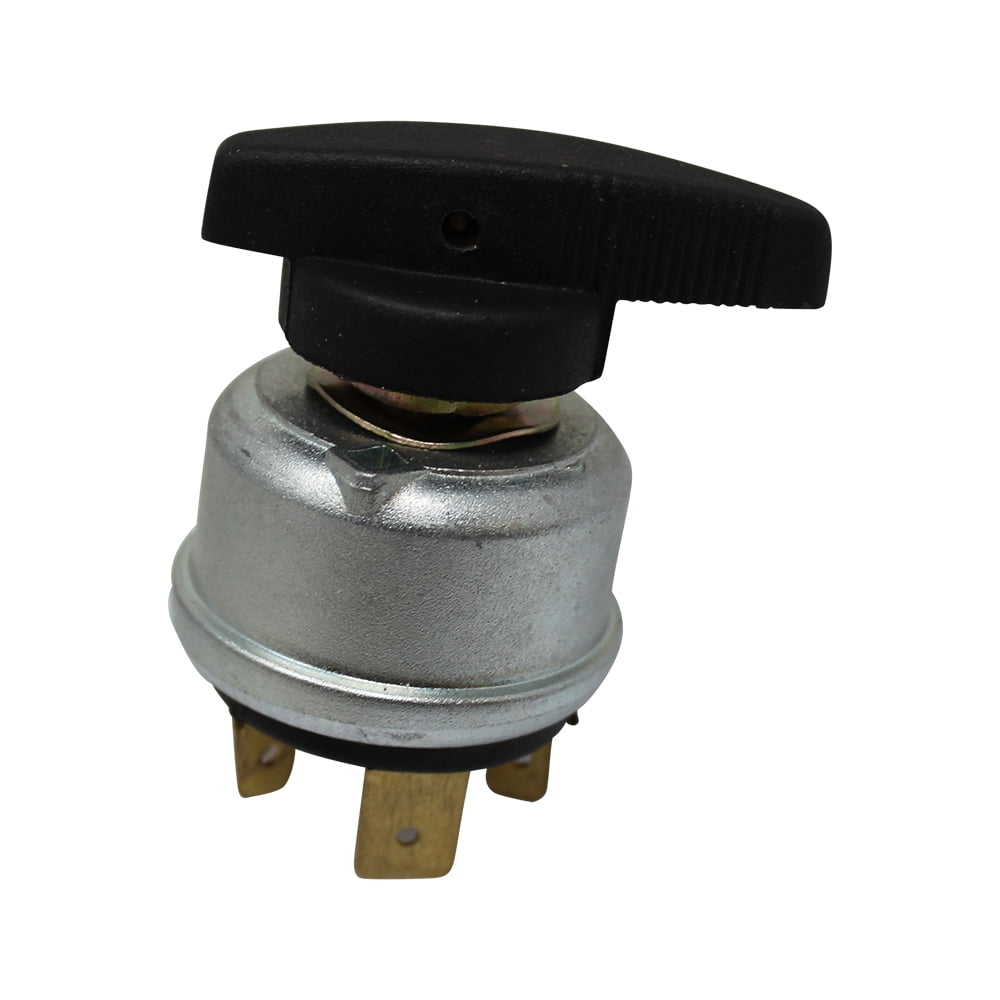 RAParts AL25064 S.75819 Starter Switch with Turn Knob 5 Connections Solder Lug Terminals 15/32 ...