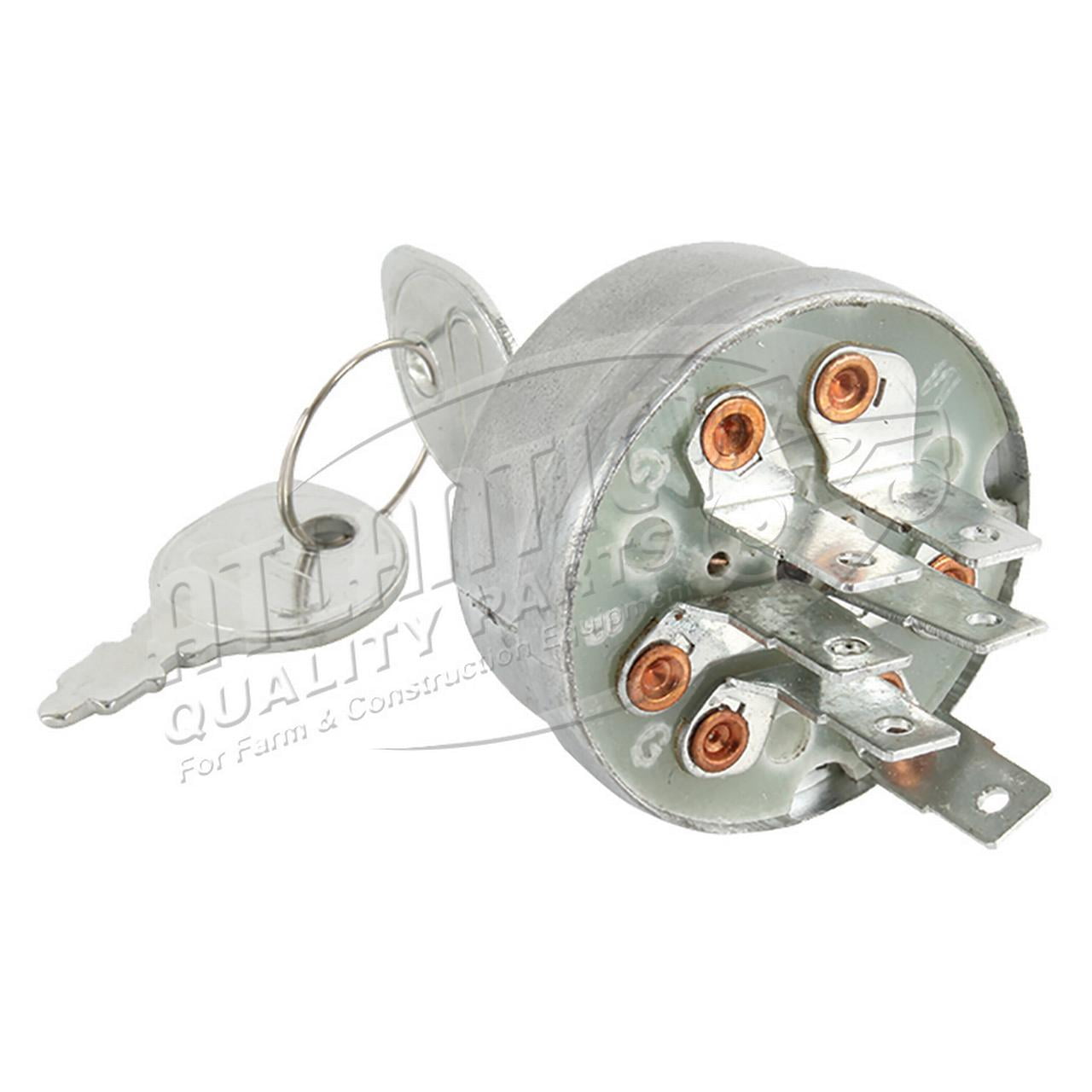 RAParts AM38227 New 6 Terminal 3 Magneto Position Ignition Switch Fits ...