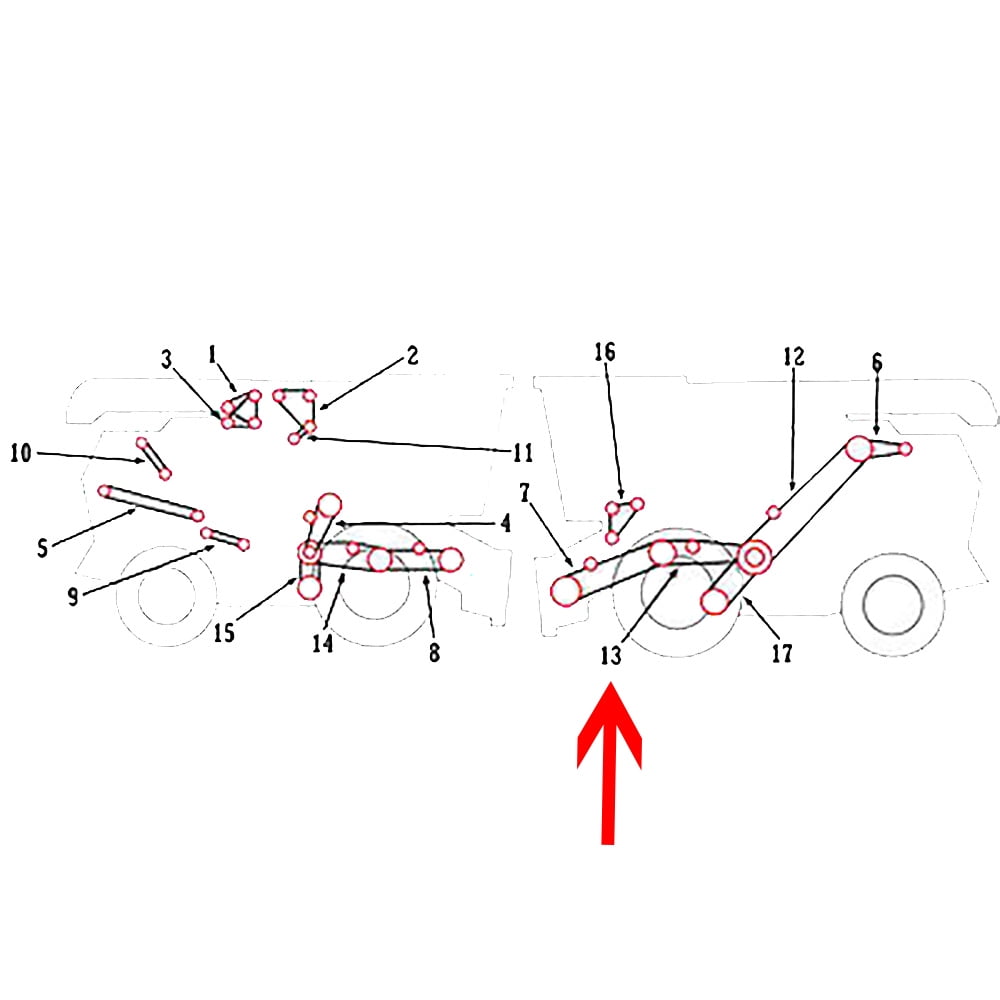 RAParts AM71164177 Belt - Pivot, Left Hand - Walmart.com