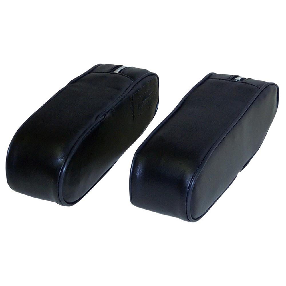 RAParts AMAC7002ARV Arm Rests - New Style, Black Vinyl - Walmart.com