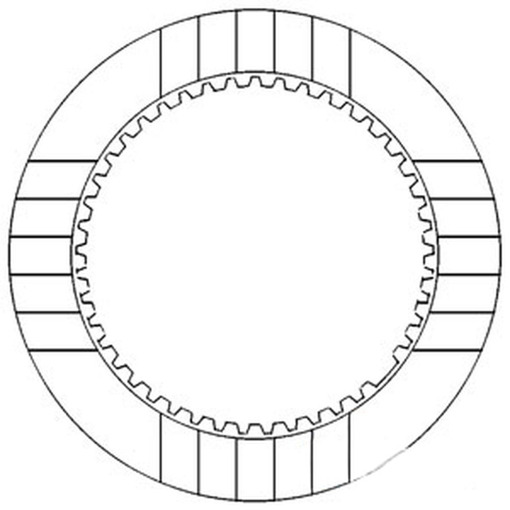 RAParts AMAR108105 Transmission Disc, 45 Internal Splines - Walmart.com