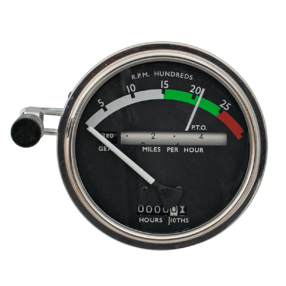 RAParts AR50405 New Tachometer White Needle Fits John Deere Tractor ...