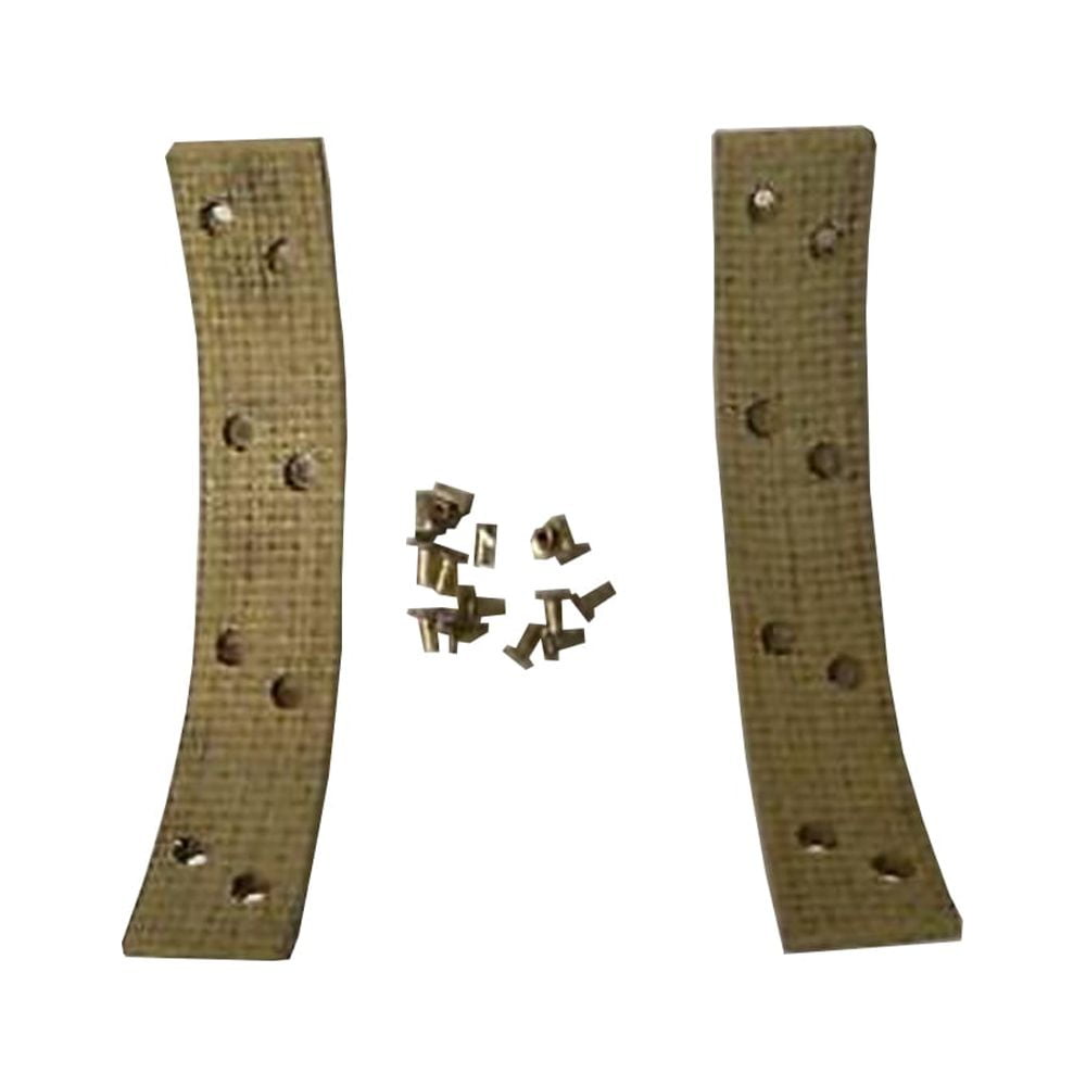 RAParts Aftermarket Brake Lining Set with Brass Rivets 430 thru 580C ...