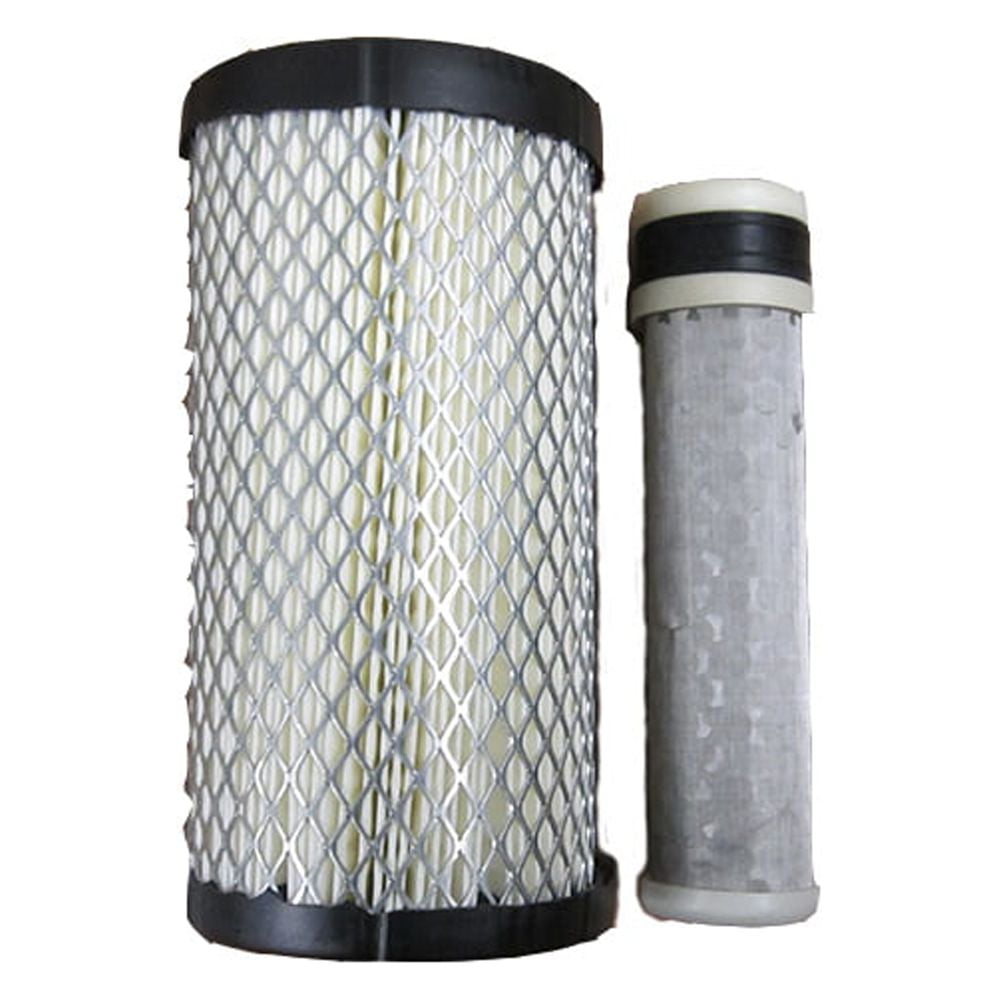 RAParts Air Filter Set Replacement Fits Kubota 6C060-99410 6A100-82630 ...