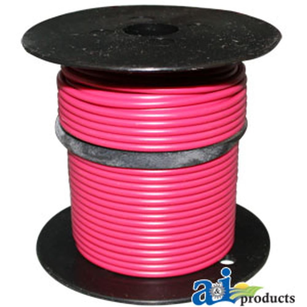 RAParts B126A416 Primary Wire, 100', 16 Ga. (RED) - Walmart.com