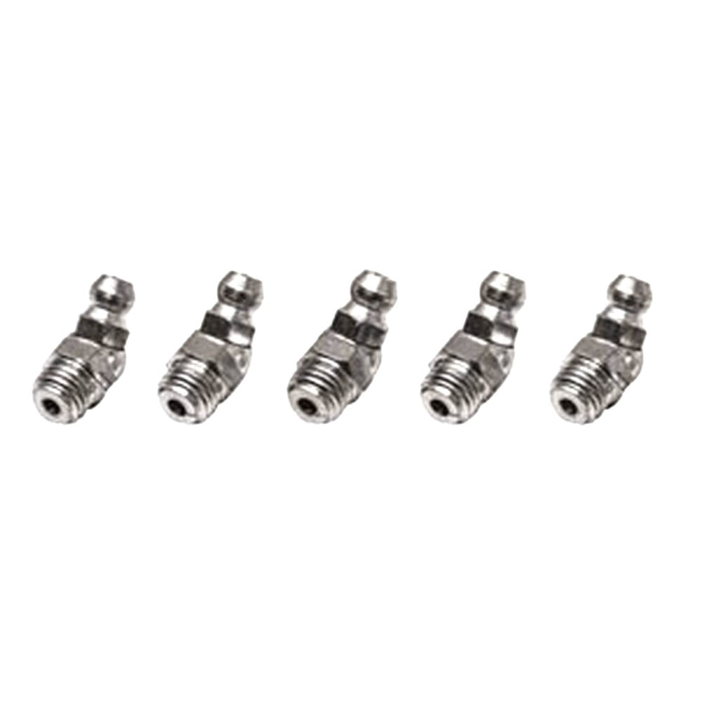 RAParts B1PLGF46222 8mmx1mm Taper Thread 45? Grease Fitting, 5 pcs ...