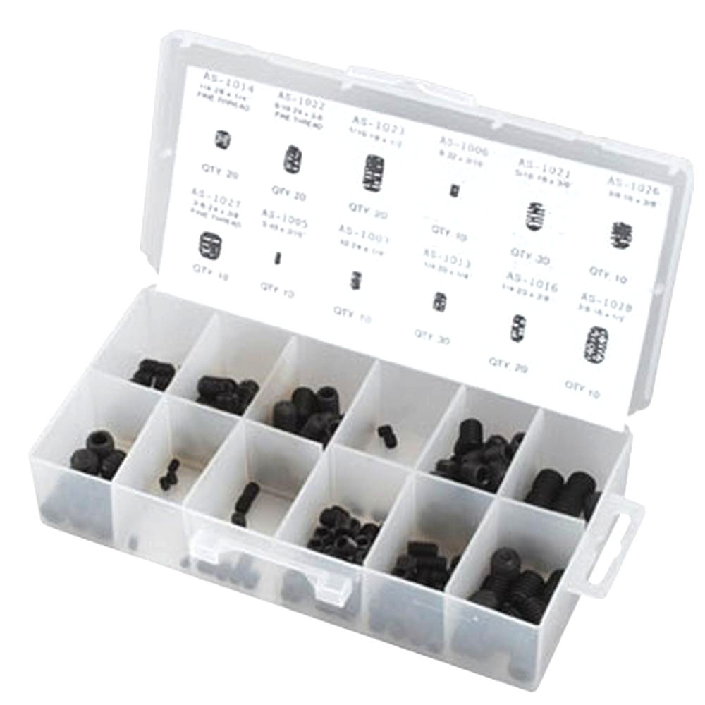 RAParts B1SB10 Set Screw Assortment (200 pieces) - Walmart.com