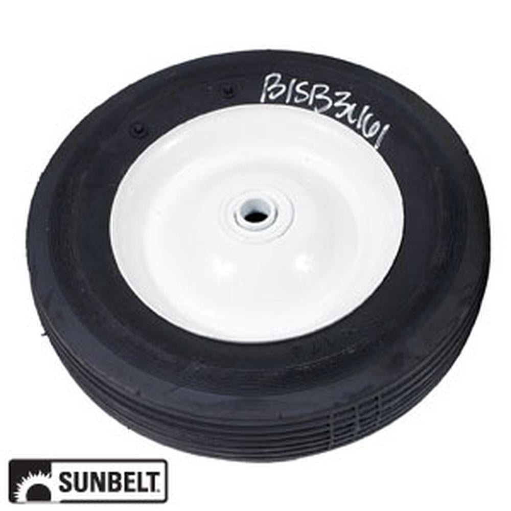 RAParts B1SB3461 WHEEL-DECK, 8X1.75, RIBBED, STEEL-WHILE - Walmart.com
