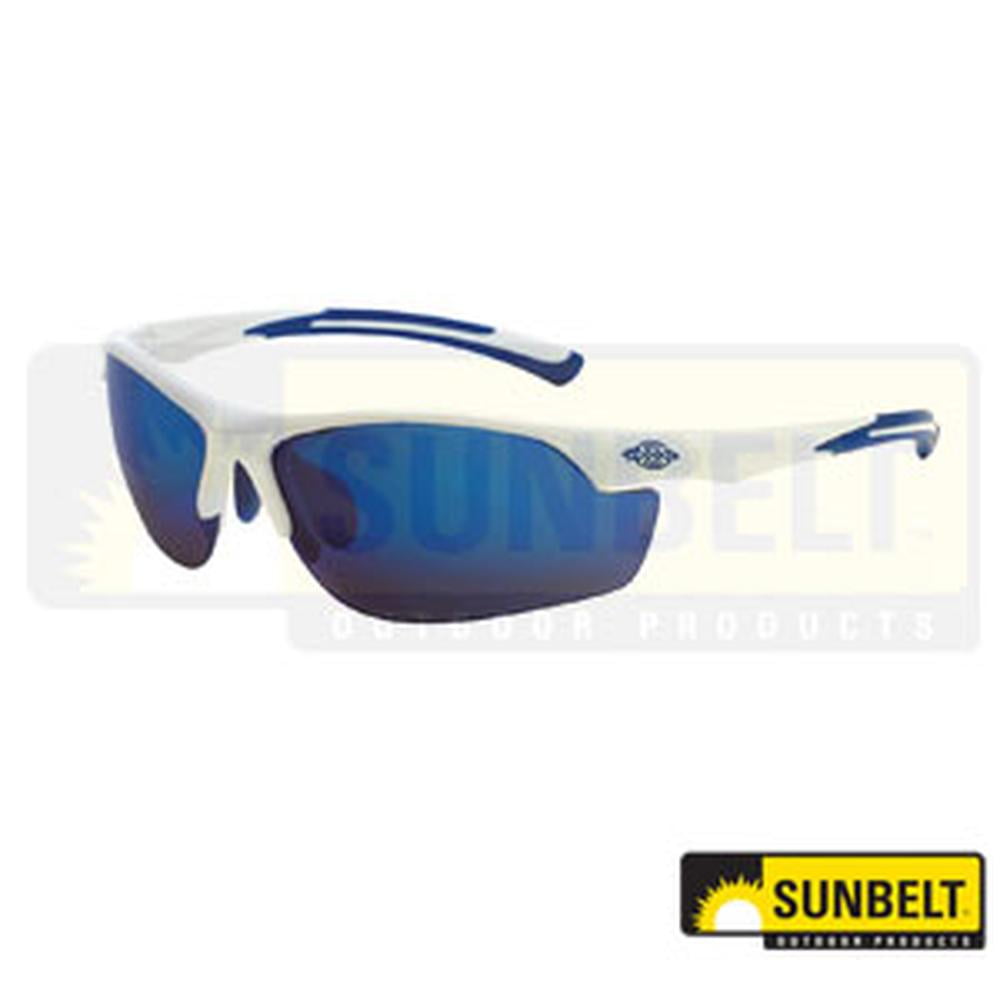 RAParts B1SG16278 SFTY GLS, AR3, WHITE FR, BLUE MIR LENS - Walmart.com