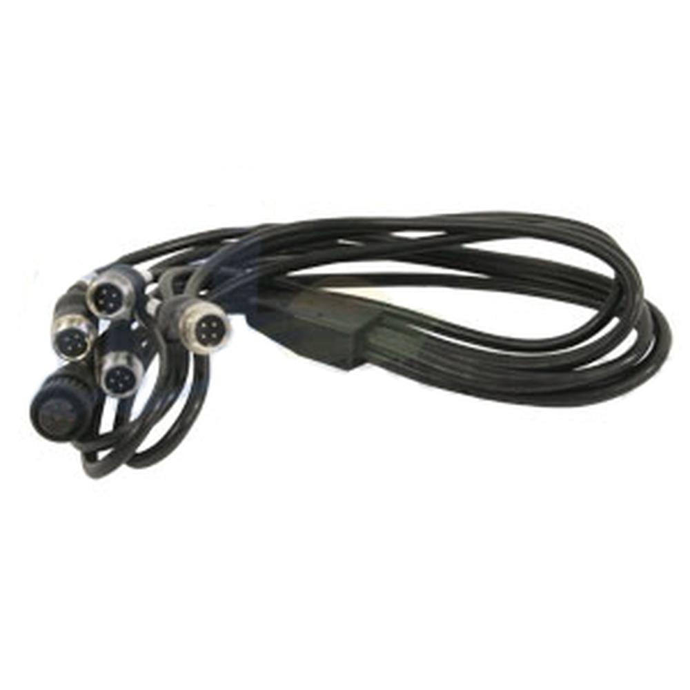 RAParts CBL2077 New 87" Long Raven Viper 4 Camera Monitor Cable Made to ...