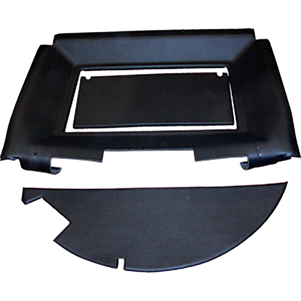 RAParts CR40H Main Headliner, Black Vinyl w/ Formed Plastic Fits John ...