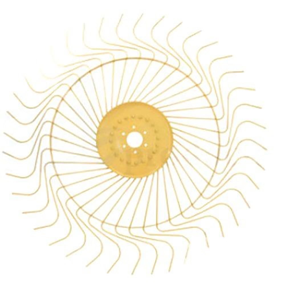 RAParts Complete Rake Wheel (LH) 7mm. Tines 804-P20BG004 Fits Tonutti ...