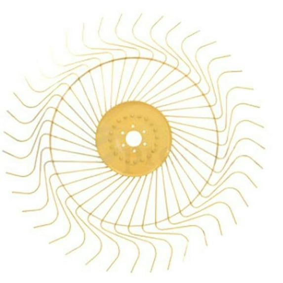 RAParts Complete Rake Wheel (LH) 7mm. Tines 804-P20BG004 Fits Tonutti ...