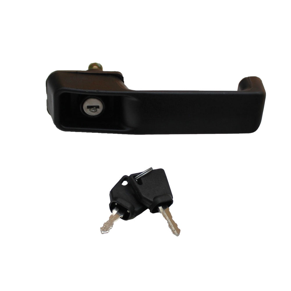 RAParts Door Handle w/Keys Fits JCB Backhoe 3C 3CX 3D 3DX 4C 4CN 4CX ...