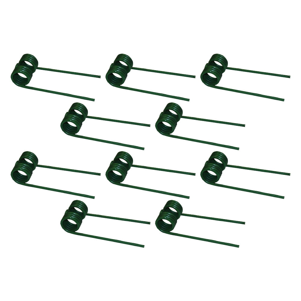 RAParts E90235 New Set of 10 Spring Teeth Fits John Deere Round Baler ...
