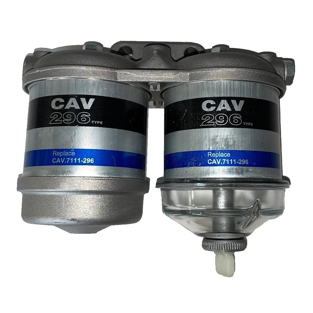 RAParts EBPN9N166AA Dual Filter Assembly w/ Glass Bowl Fits Ford ...