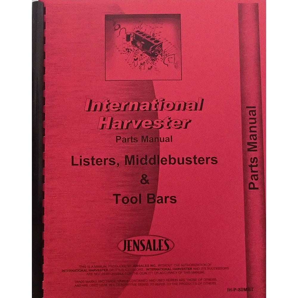 RAParts Fits International Harvester 80 Planter & Middle Buster ...