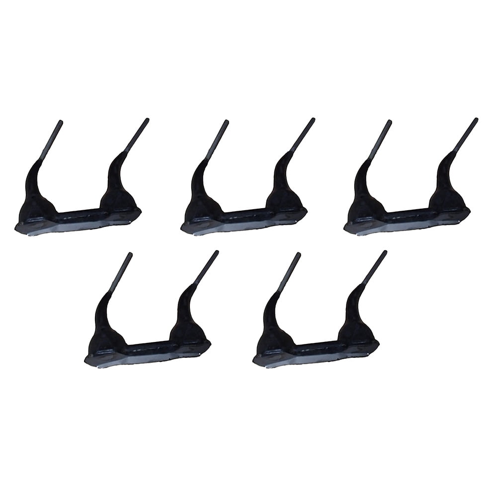 RAParts Five (5) Aftermarket Heavy Duty Rubber Mounted Double Teeth for ...
