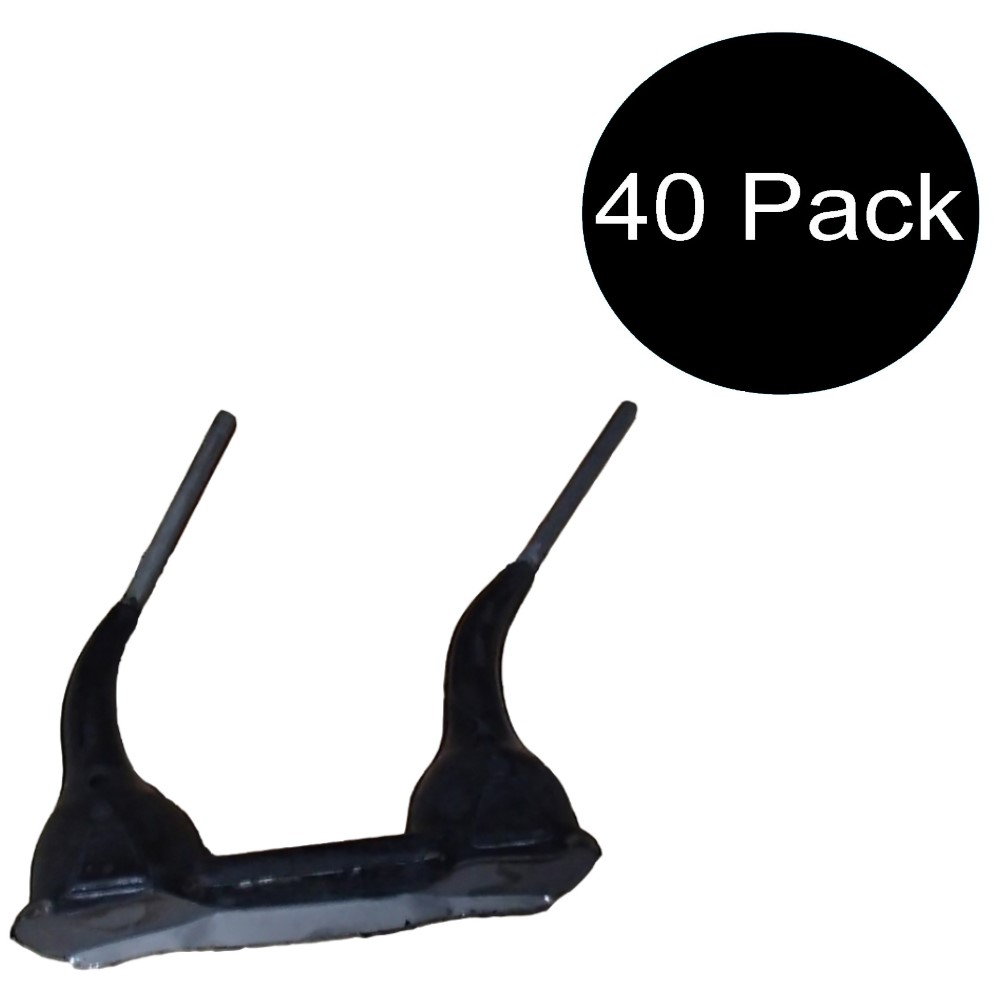 RAParts Forty (40)Aftermarket Rubber Double Tine Rake Teeth for Darf ...