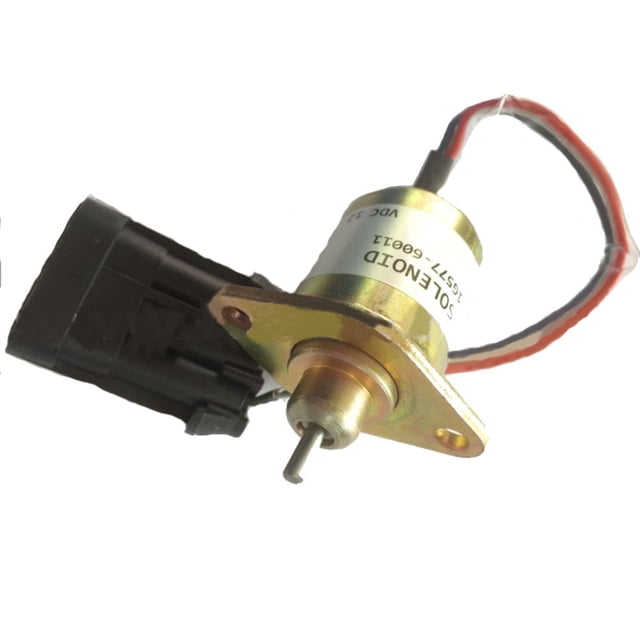 RAParts Fuel Shut Off Solenoid Switch Fits Bobcat Skid Steer Loader ...