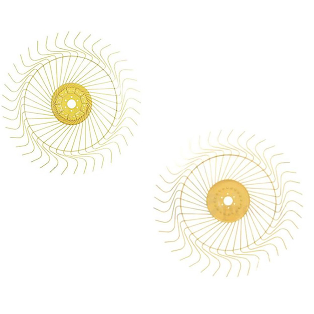 RAParts HPT174 HPBFR31 RH & LH Rake Wheel Pair with 7 mm. Tines Fits ...