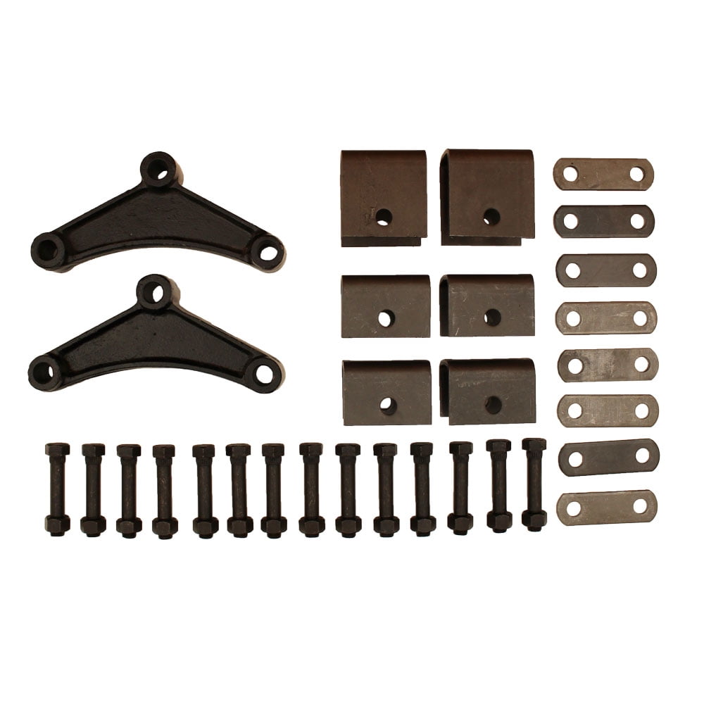 RAParts Heavy-Duty Trailer Tandem Axle Suspension Kit for Double-Eye ...